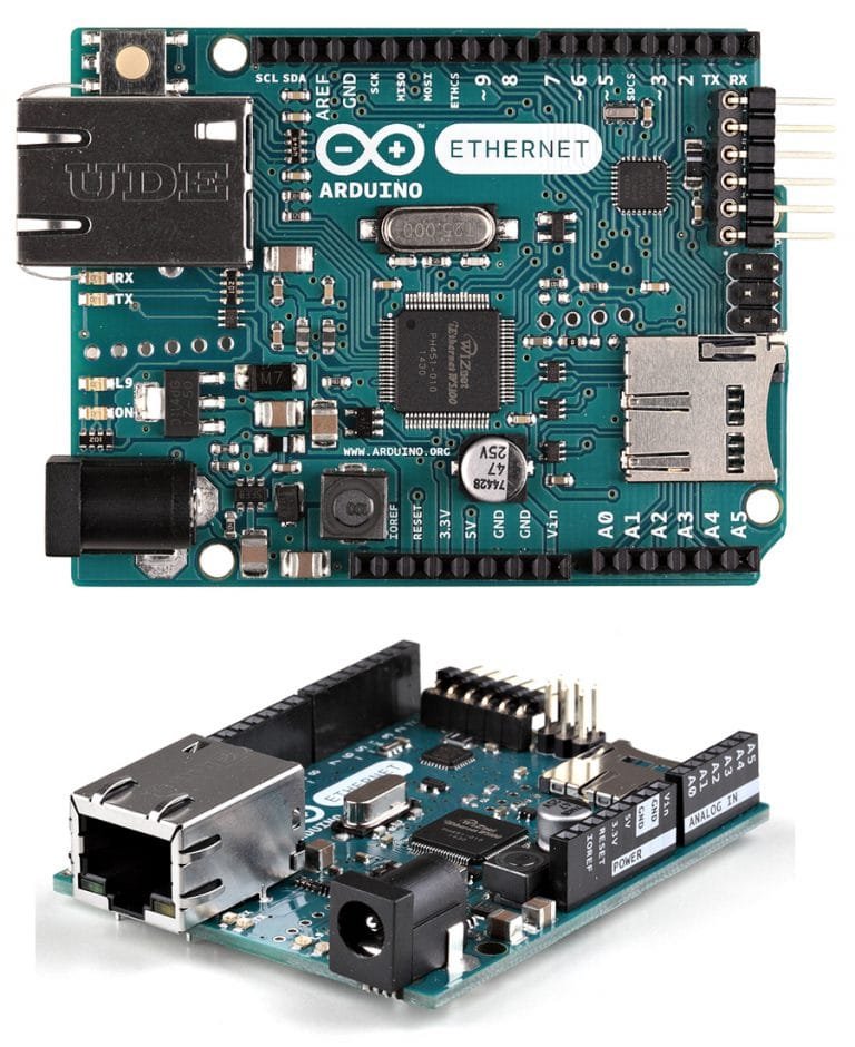 Arduino Ethernet Shield W O Poe Wiznet W5100