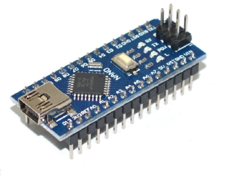 Arduino Nano V3.0 Pre-Soldered Pins with USB Cable - TechonicsLTD.com