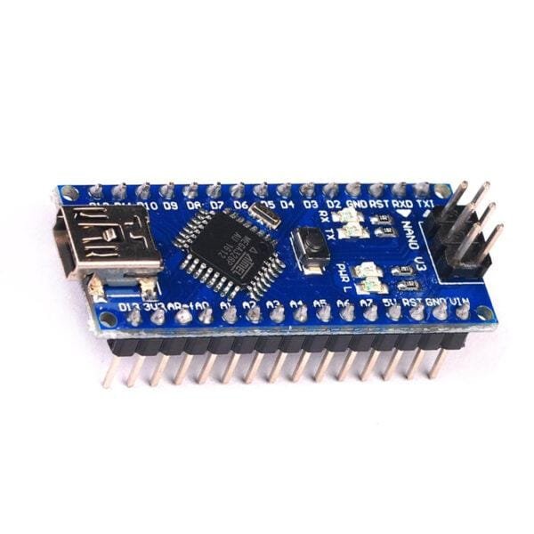 Arduino Nano V3.0 Pre-Soldered Pins with USB Cable - TechonicsLTD.com