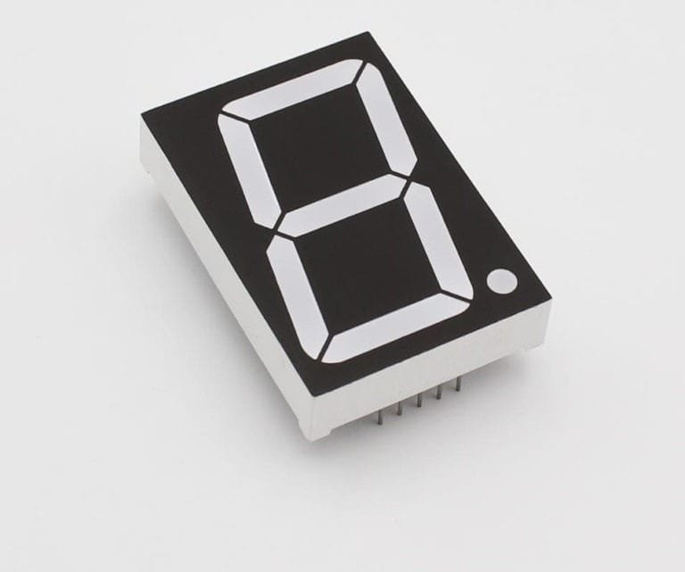 7 Segment 1 Digit Led Display Bicolor Red Green 1 5 Inch Common